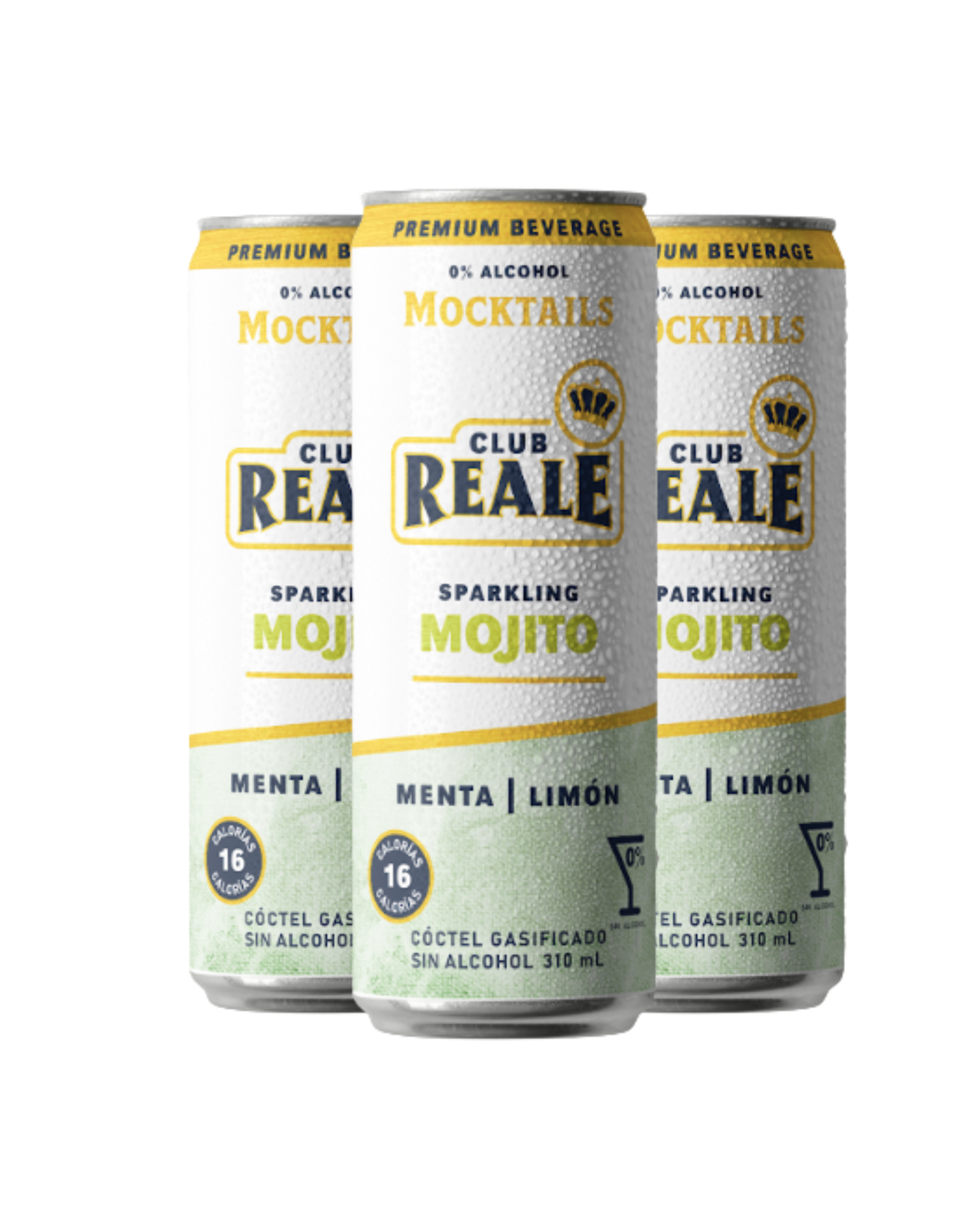 Pack 3 unids Mojito en lata Club Reale 310 ml – Manu de Barra Zero